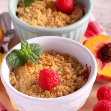 Ina Garten Peach Raspberry Crisp Recipe - Ina Garten Cooks