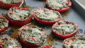 Easy Ina Garten Tomatoes Roasted With Pesto Recipe